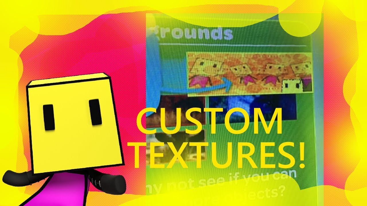 How to add custom textures to LITTLEBIGPLANET - YouTube