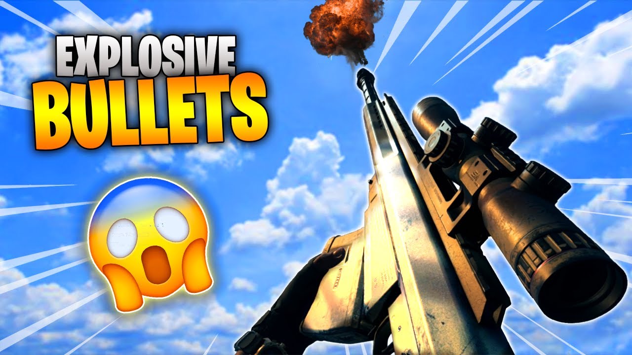 the *NEW* SNIPER SHOOTS EXPLOSIVE BULLETS! GAME BREAKING ATTACHMENT ...