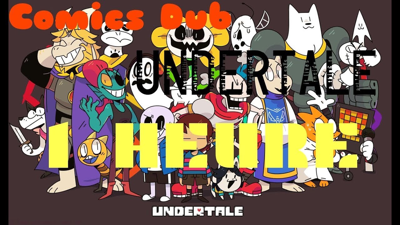 1H de comics dub undertale - YouTube