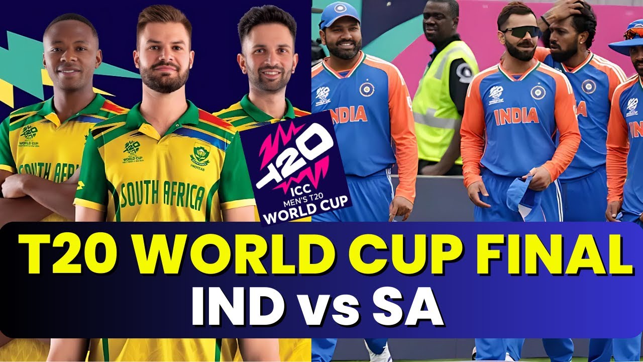 Match Preview: T20 World Cup 2024 Final | IND vs SA | India vs South Africa T20 Final Match ...