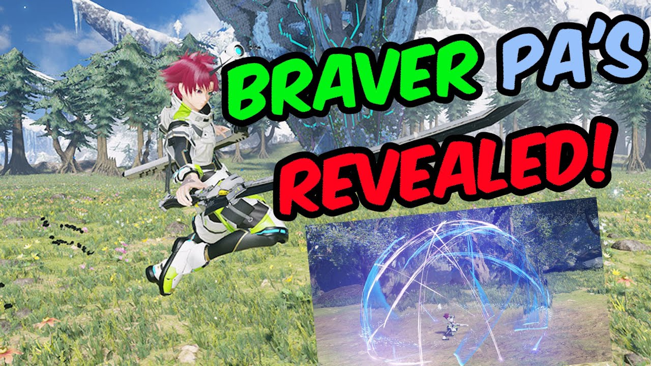 [PSO2:NGS] Braver Photon Arts Revealed! - YouTube