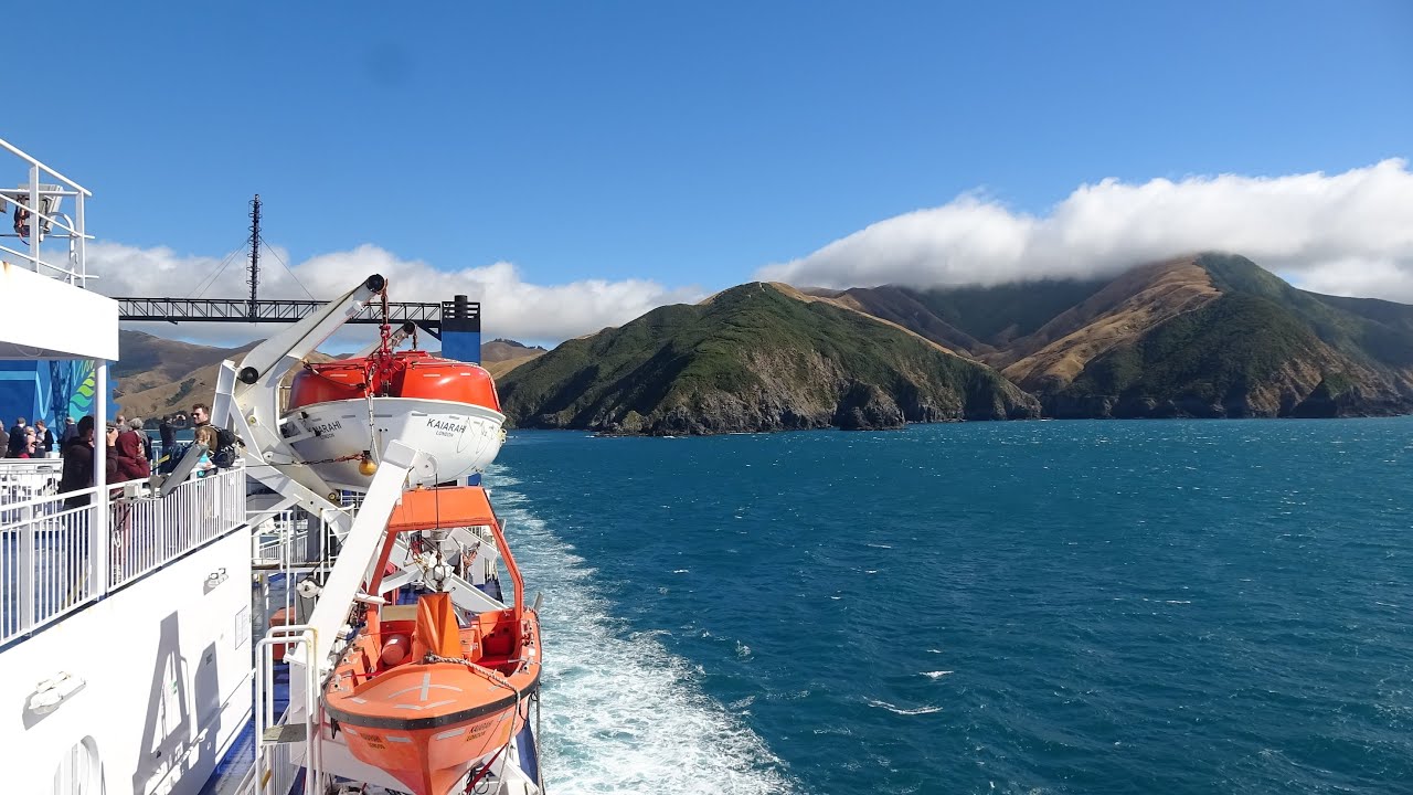 New Zealand Road Trip 2019 - Cook Strait Ferry, one of the World-s most ...