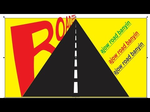 how to creat road effect - YouTube