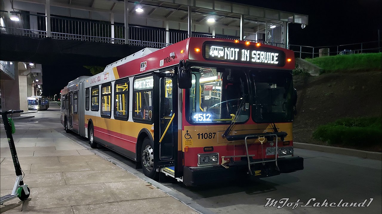 MTA Maryland: 2011 New Flyer DE60LF - Articulated (Hybrid) #11087 ...