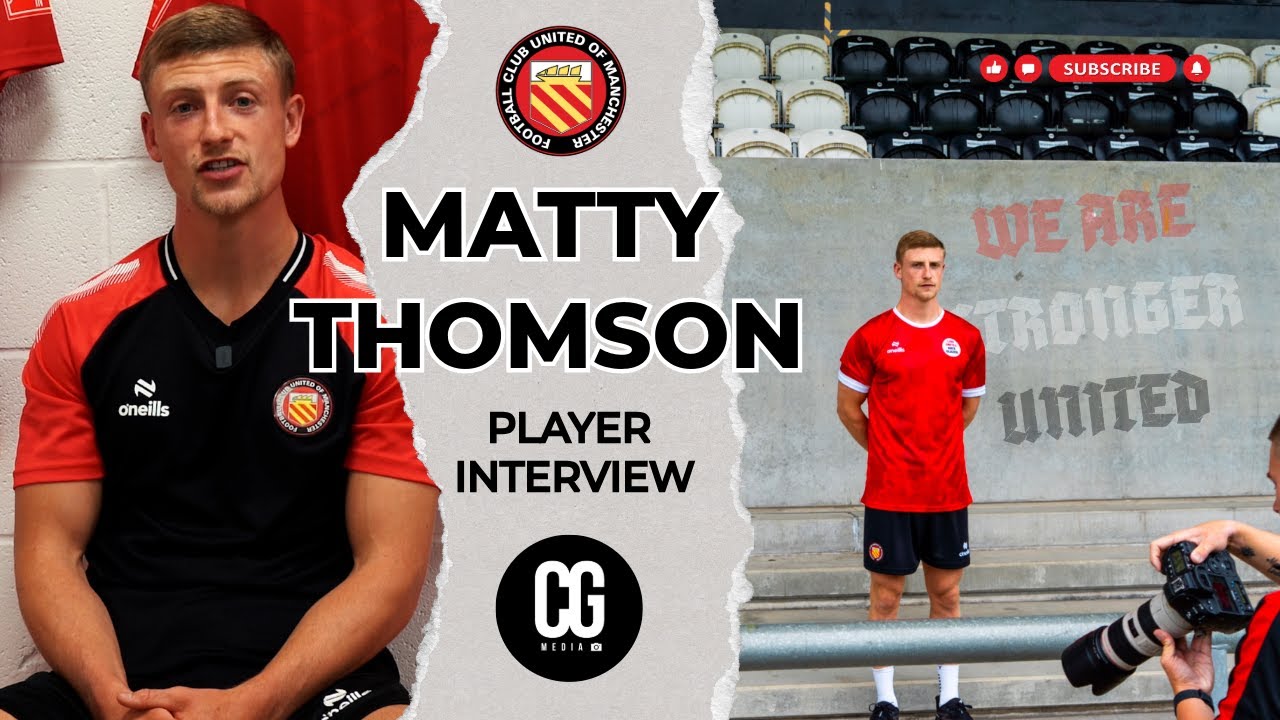 🎥 Matty Thomson – Player Interview | FC United of Manchester - YouTube