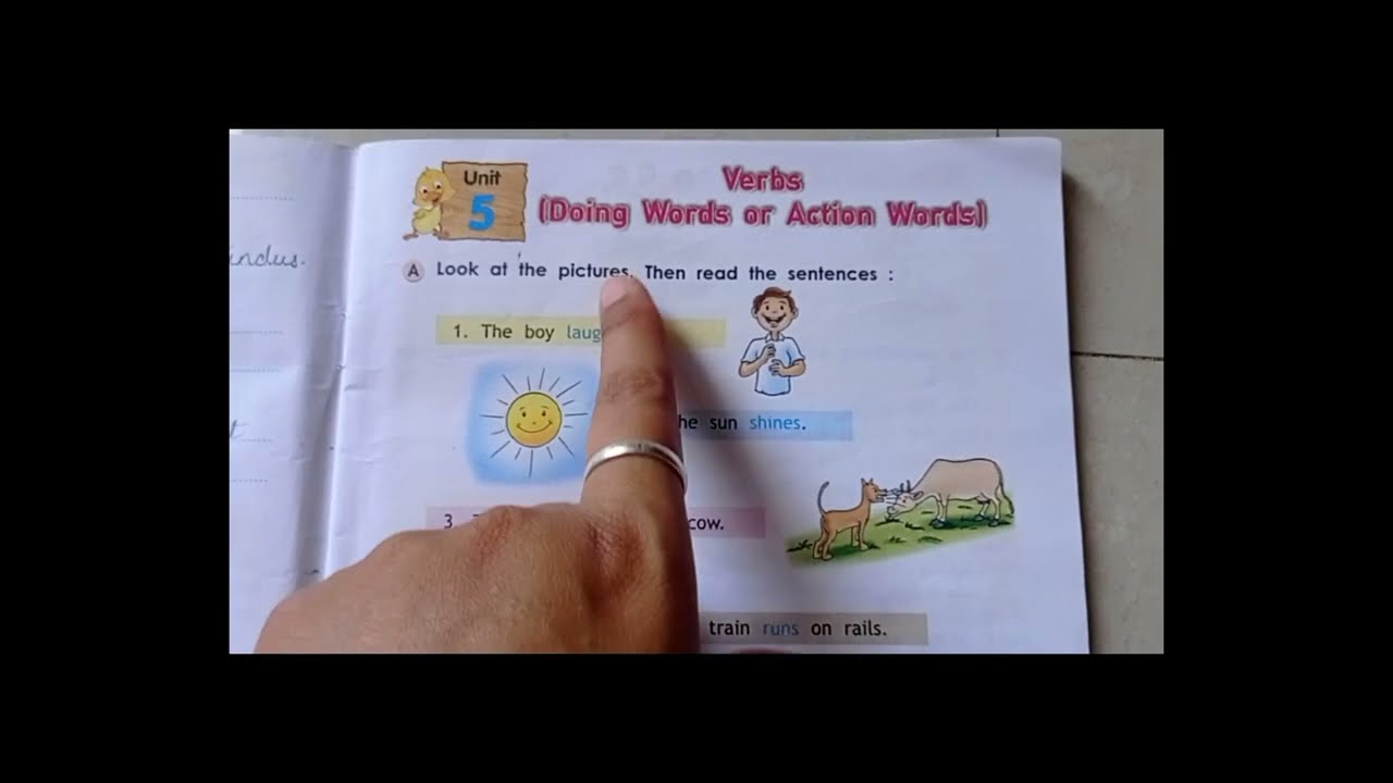 Elementary English Grammar and Composition Class - 2 Unit - 5 Verbs ...