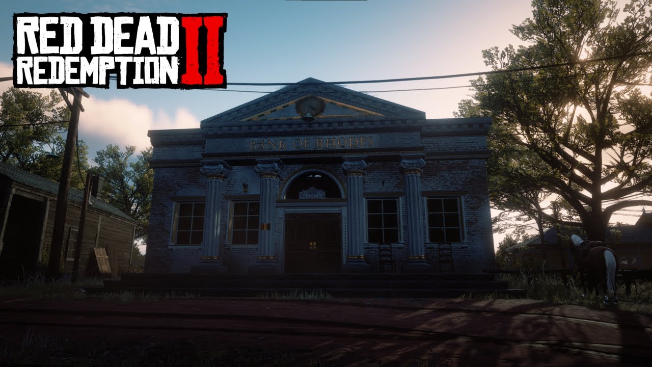 (RDR2) Exploring Out of Bound Areas in Banks - YouTube