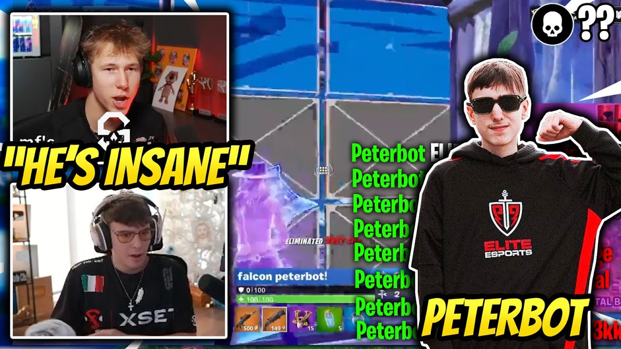 Streamer *SHOCKED* When Spectating Peterbot "Dancing" in FNCS GRAND ...