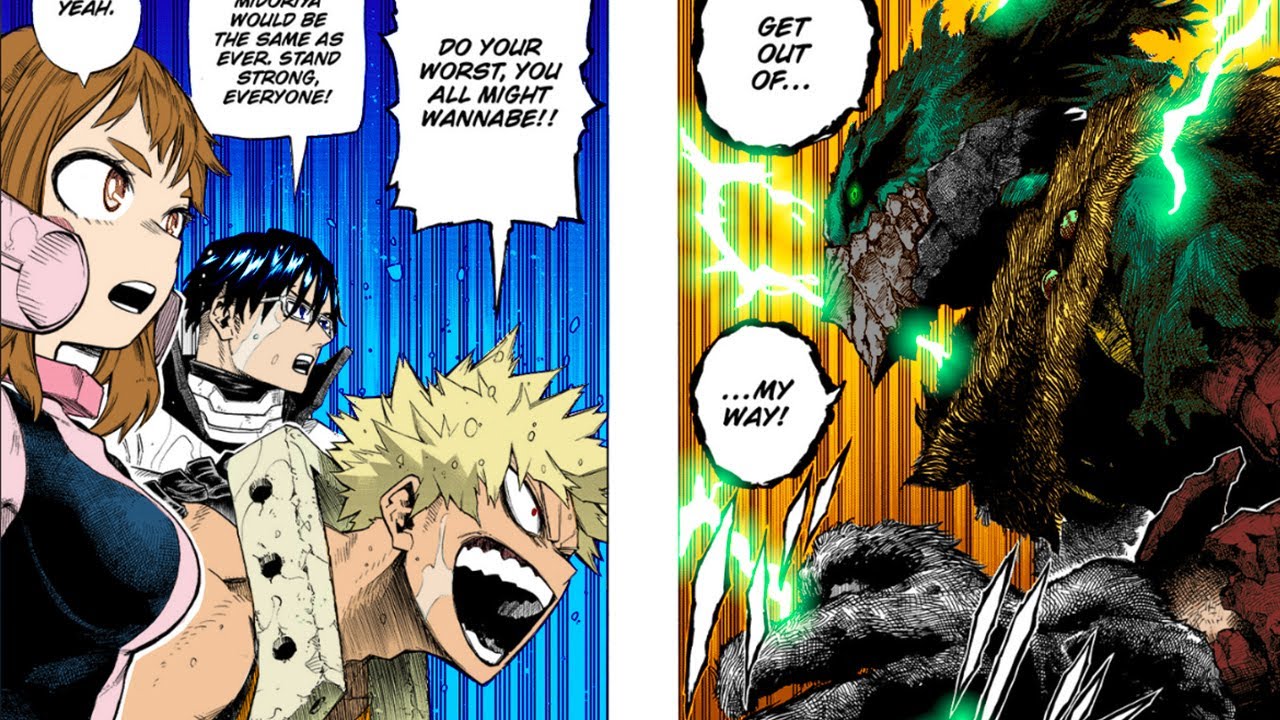 Deku vs Class 1A | Fight against friends and love - YouTube