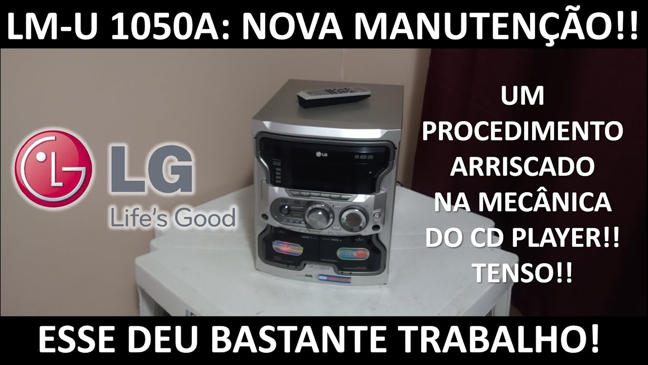 LG-LMU-1050A: Manutenção!! - YouTube