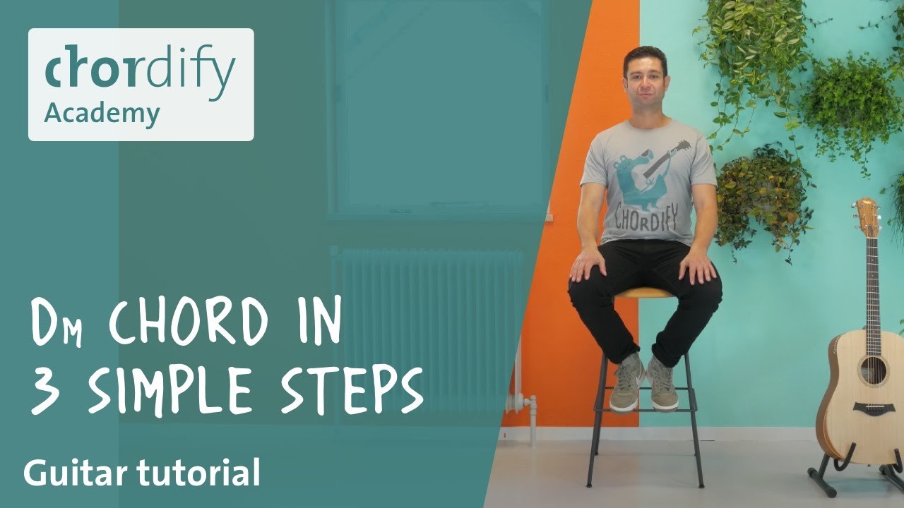 Dm Chord | Beginner Guitar Tutorial - YouTube