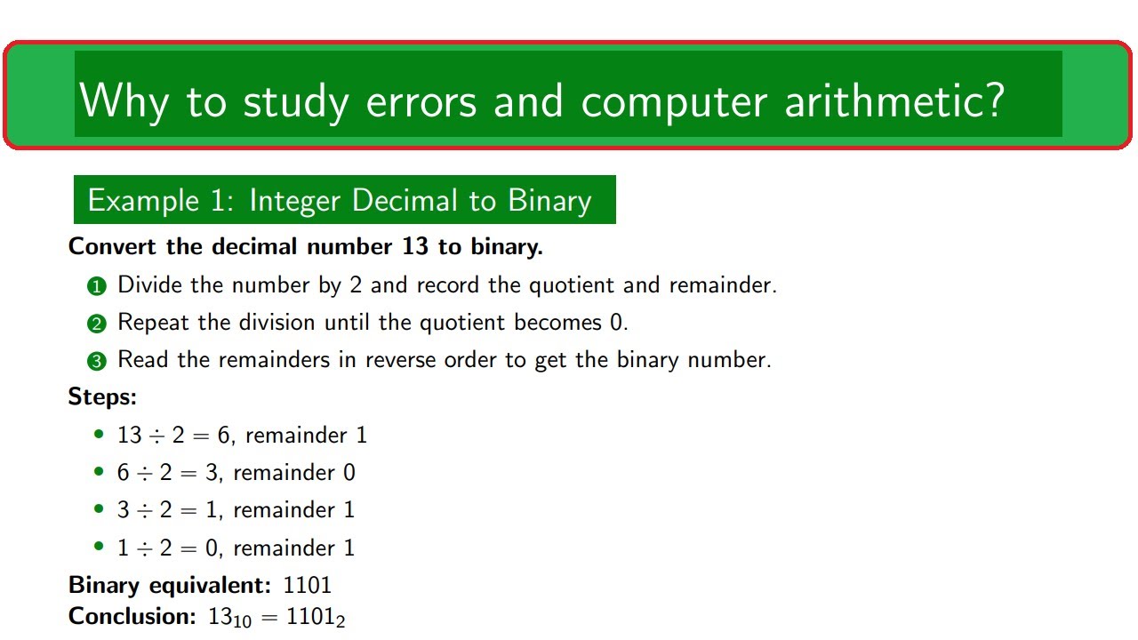 Experts Guide To Numerical Analysis Youtube 8321