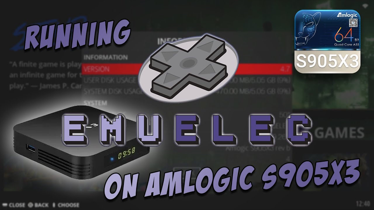 Installing EmuElec on S905x3 Android TV Box (Tanix TX3) - YouTube