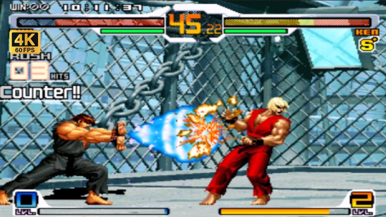 [KOF] Capcom Vs SNK:SVC CHAOS {RYU Evolution} arcade offline gameplay ...