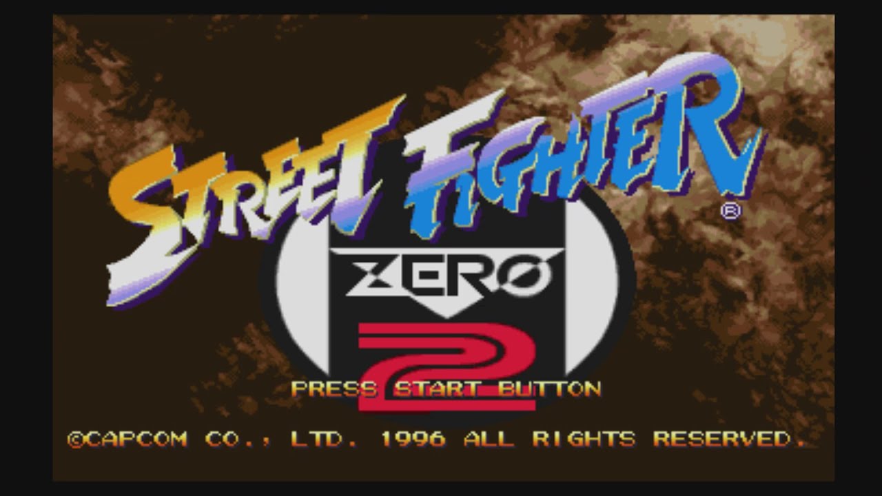 PS ストリートファイターZERO2 OP - YouTube