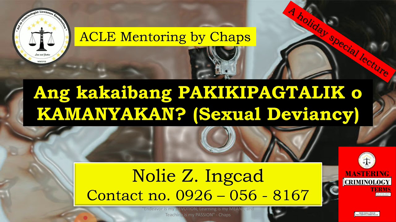 Ang kakaibang PAKIKIPAGTALIK o KAMANYAKAN (Sexual Deviancy) - YouTube
