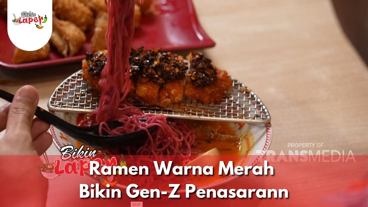 Ramen Warna Merah Bikin Gen-Z Penasarann -BIKIN LAPER (13/10/25) P5 ...