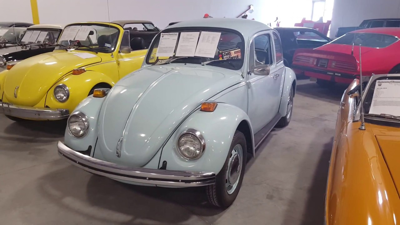 1970 Volkswagen Beetle Autostick for sale - YouTube