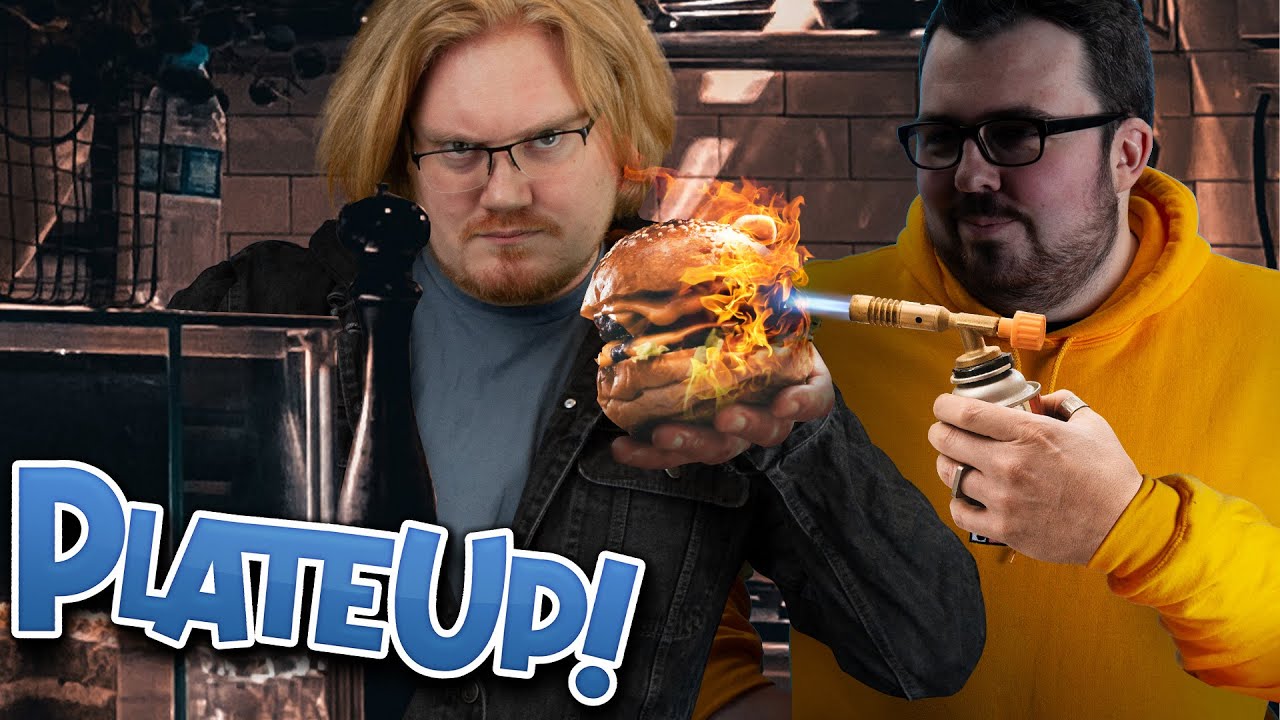Burning Burgers in PLATE UP! - YouTube