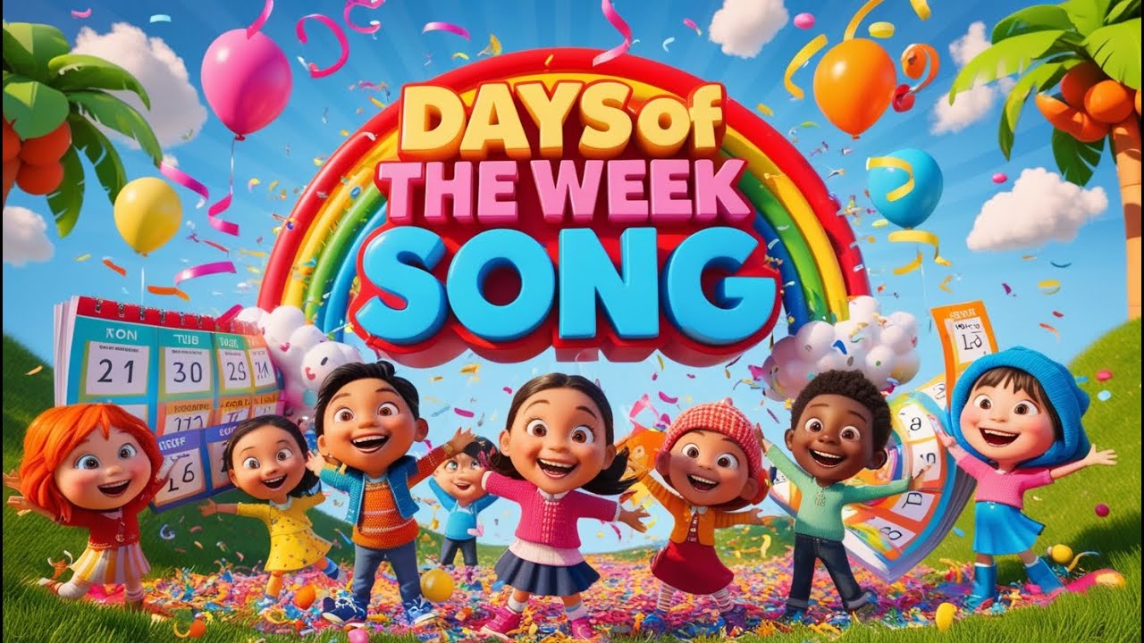 Days of the Week Song for Kids | Learn and Sing Along! - YouTube