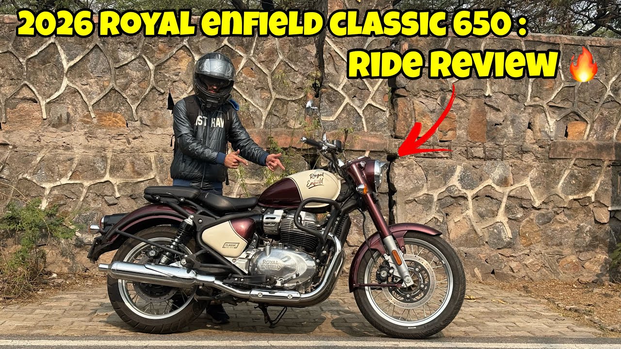 2026 Royal Enfield Classic 650 : Ride Review🔥| Must Watch | YWB Vlogs ...