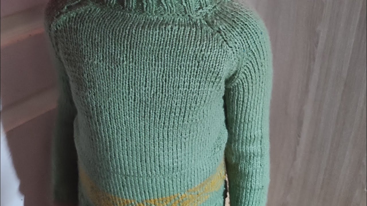 JE FAIS LE COL DE MON PULL 😰#tricot#loisirscréatifs - YouTube