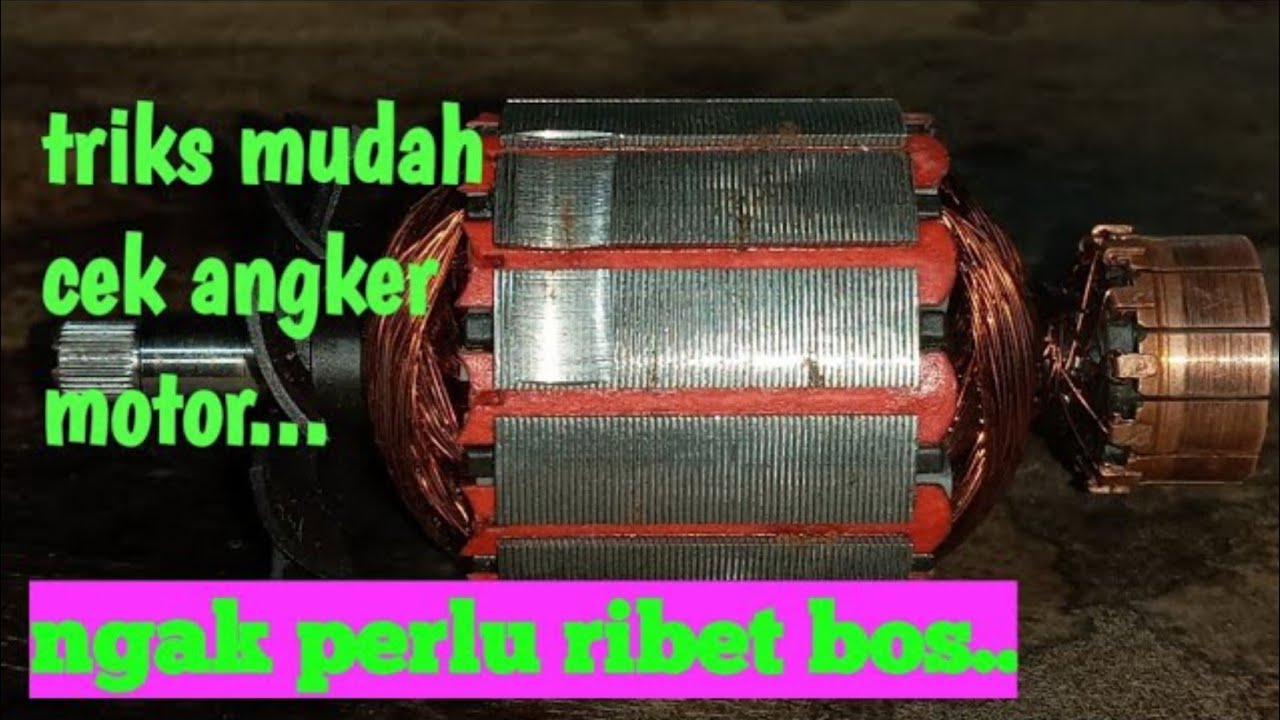 cara mudah tes/cek angker motor@jokerservice1068 - YouTube