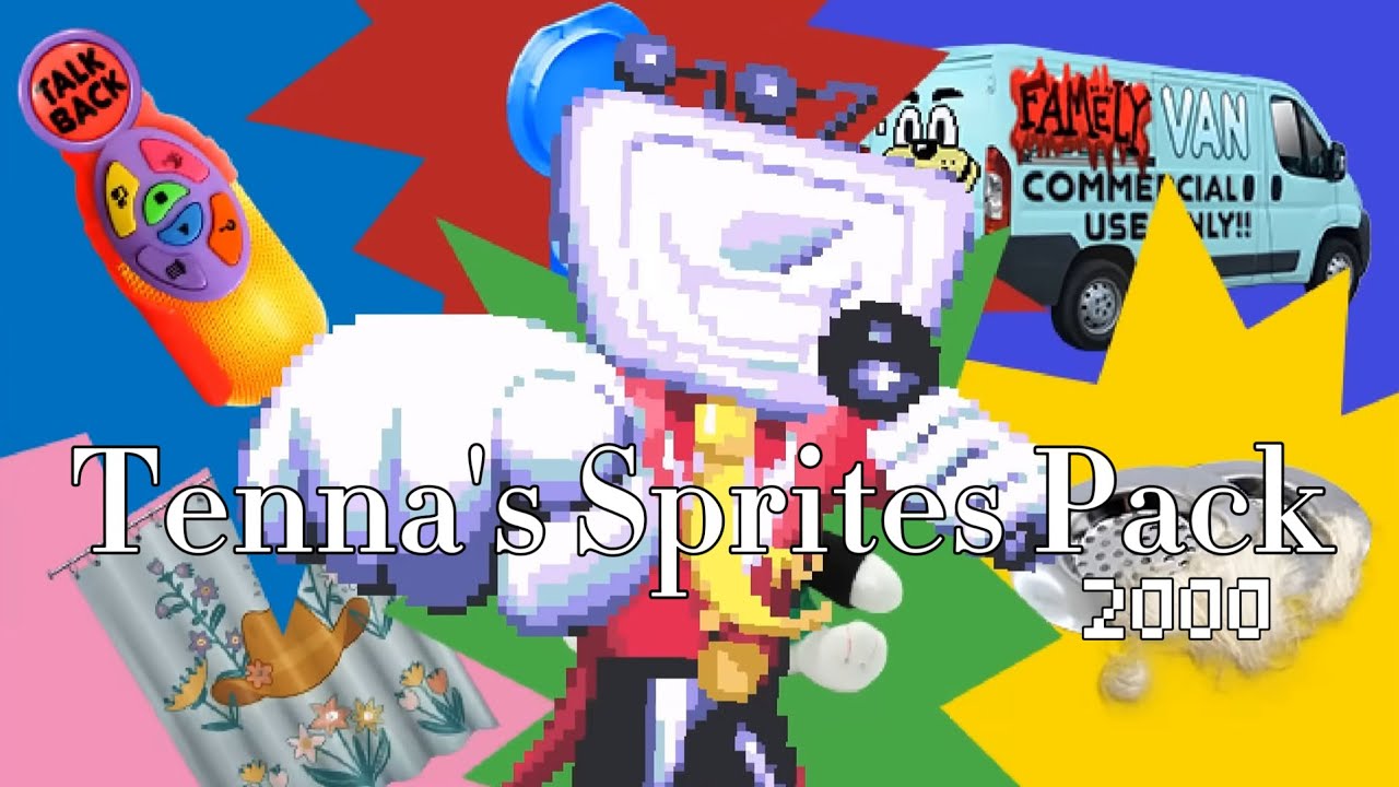 Tenna's Sprites/Animations Pack Deltarune - YouTube