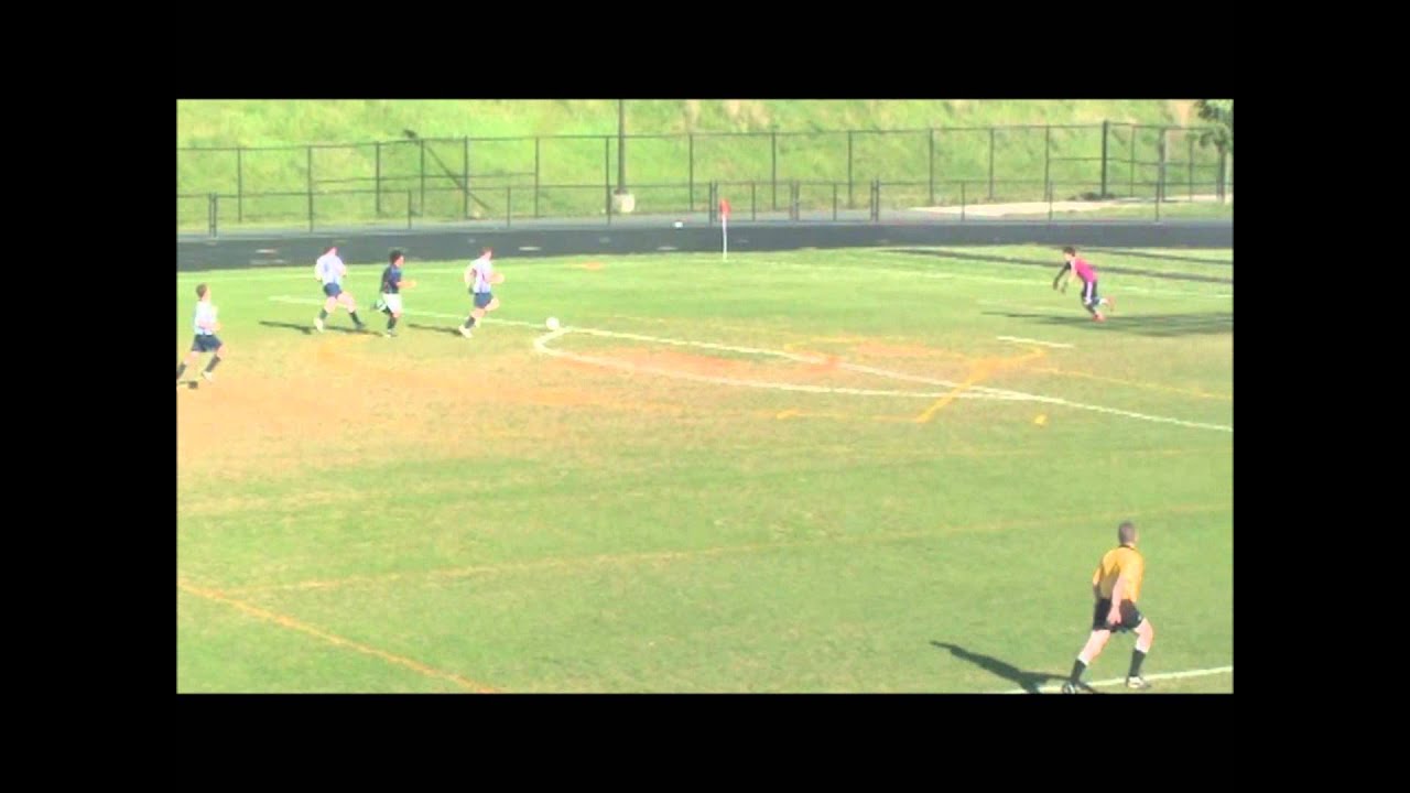 Woodgrove Soccer - Alec Larsen Goal @ Briar Woods - YouTube