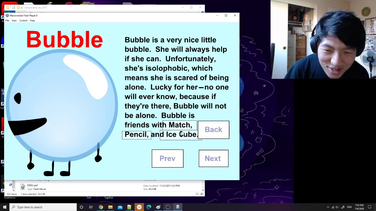 Earliest "first BFDI animation" discovered! (February 20, 2009) - YouTube