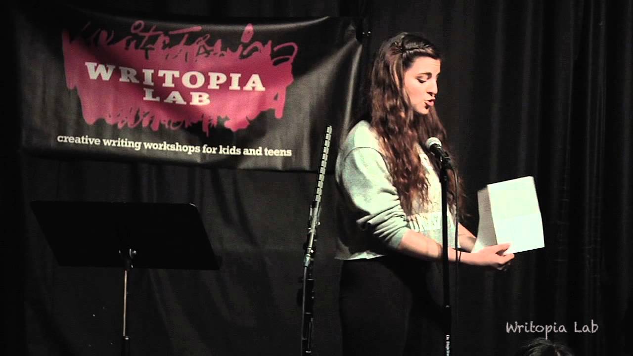 Nina Svirsky performs at Writopia Lab's Teen Night at the Nuyorican Cafe - YouTube