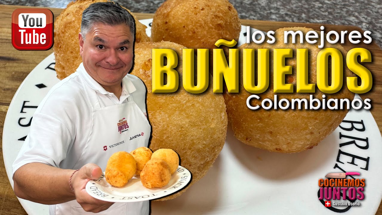 Como hacer los mejores BUÑUELOS colombianos 💯 - YouTube