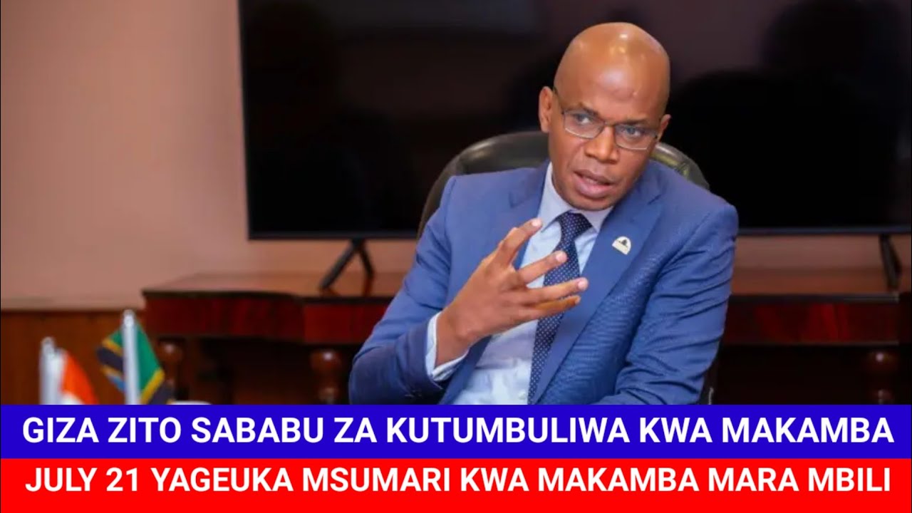 UDUGU UMALA! KUTUMBULIWA JANUARY MAKAMBA BADO KIZA KINENE SABABU ZA ...