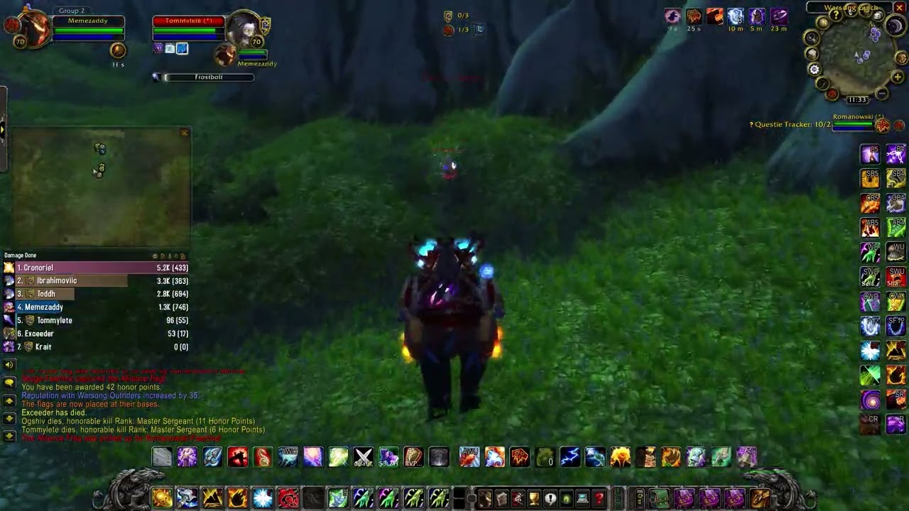 My hardest single windfury proc yet (4k) /// WoW TBC 2H Enhancement ...