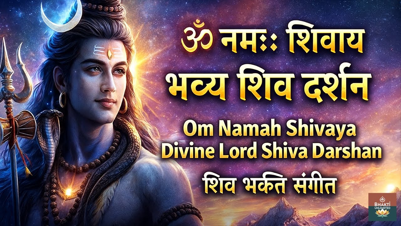 ॐ नमः शिवाय | भव्य शिव दर्शन | Om Namah Shivaya | Divine Lord Shiva ...
