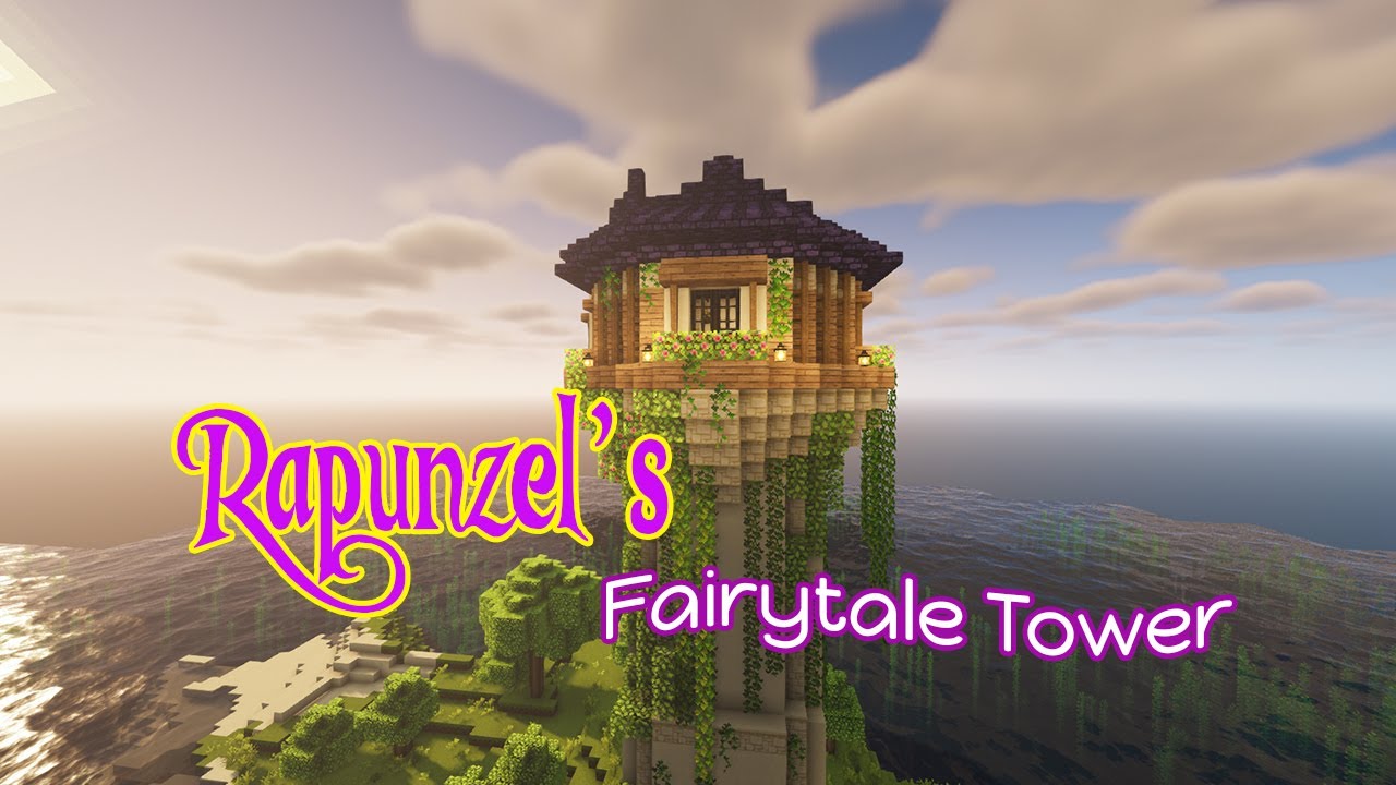 Minecraft - Rapunzel's Fairytale Tower [Speedbuild] 🌿💐 // Mizuno's 16 ...