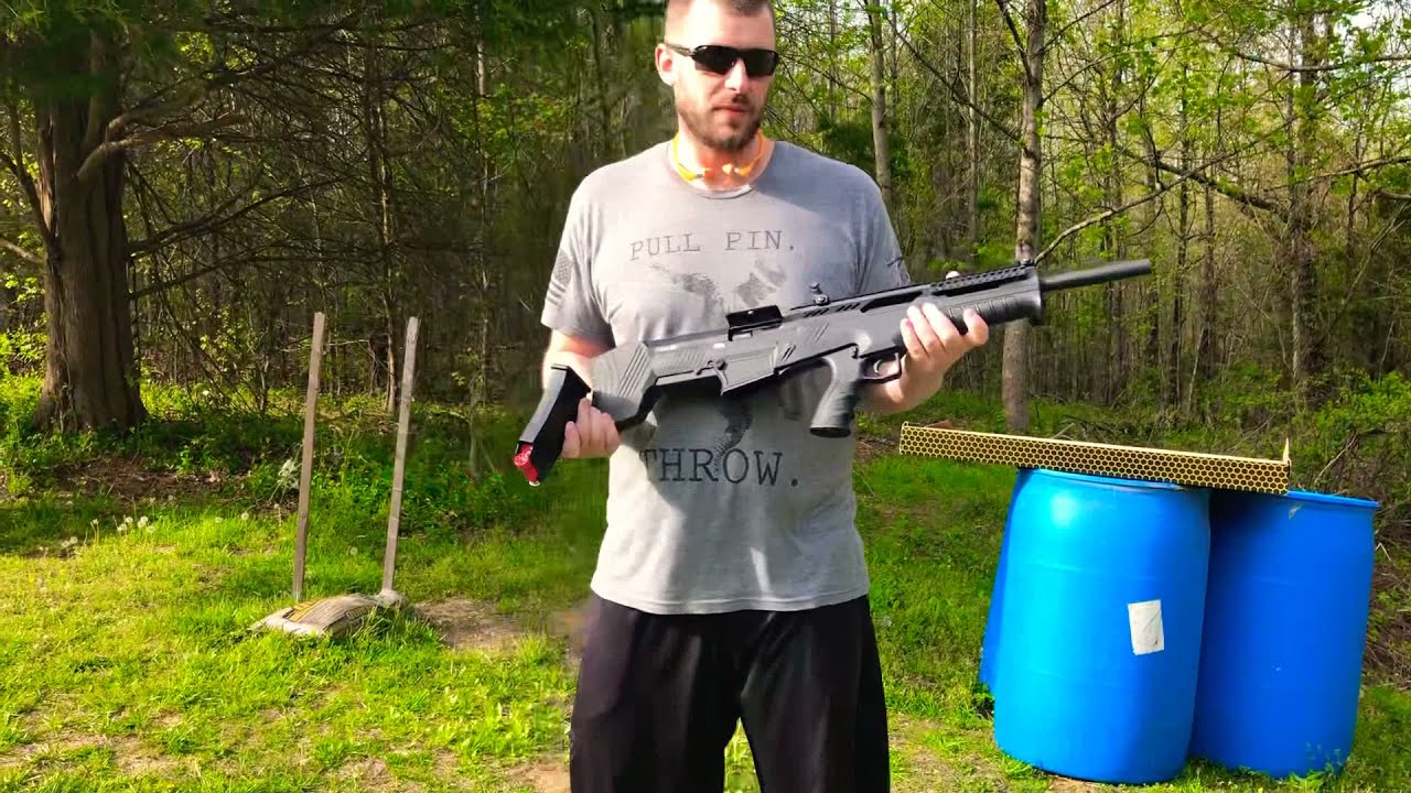 Rock Island Armory VRBP-100 Bullpup 12Gauge Shotgun Review - YouTube