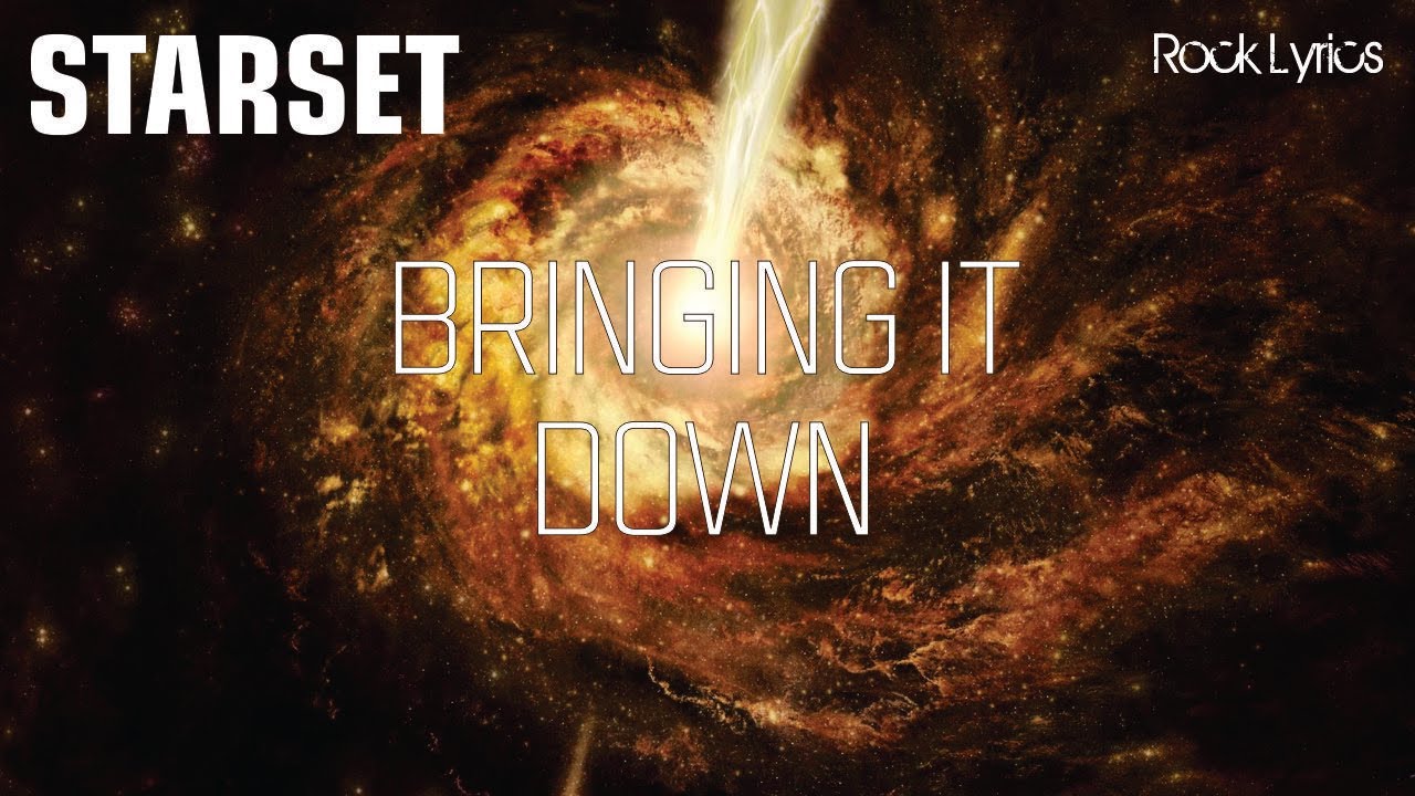 BRINGING IT DOWN | STARSET - LYRICS - YouTube