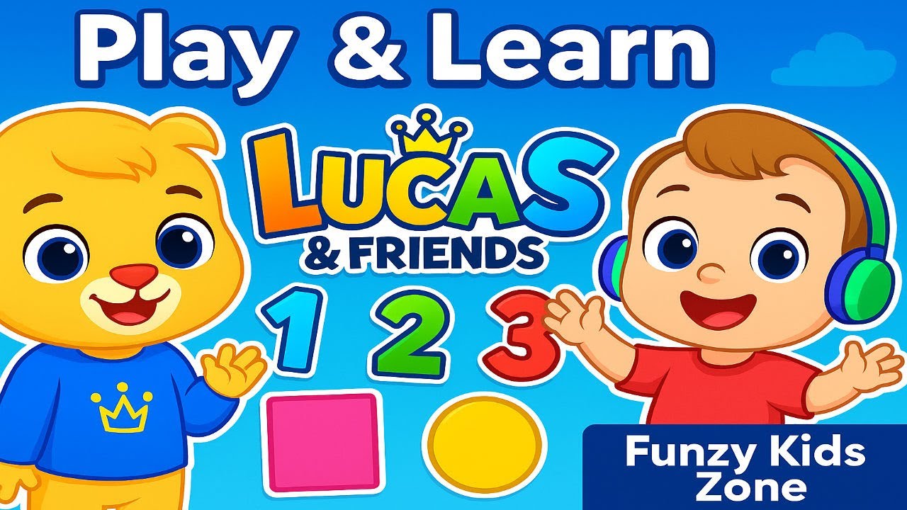 Toddler Fun Time with Lucas & Friends 👦👧 | in English | Funzy Kids Zone - YouTube
