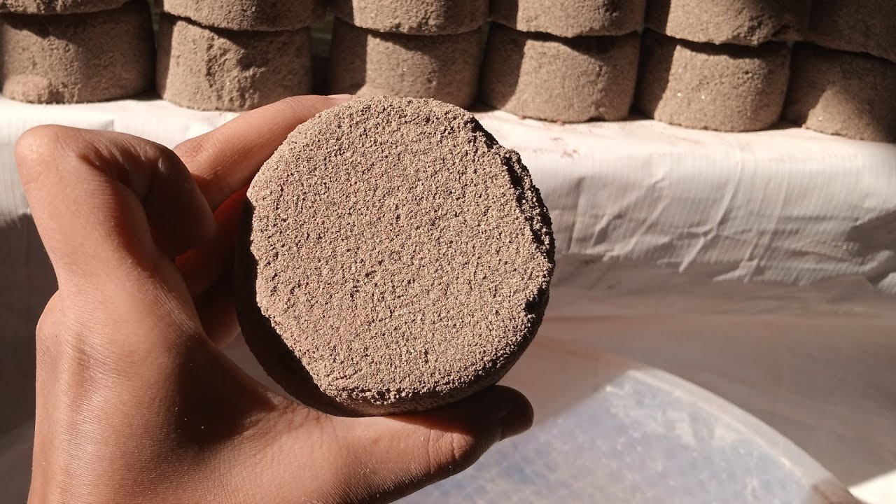ASMR:- sand cement blocks crumbling in water - YouTube