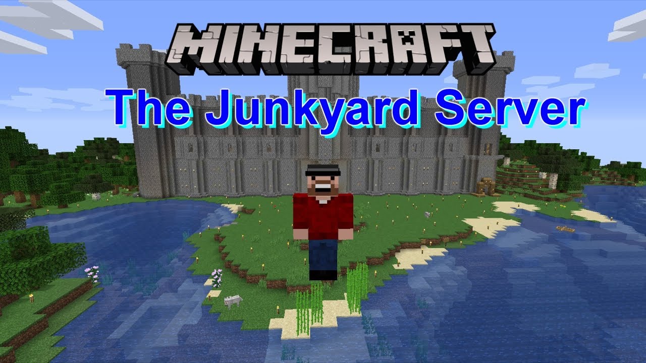 Another Castle! Junkyard Minecraft Server - YouTube