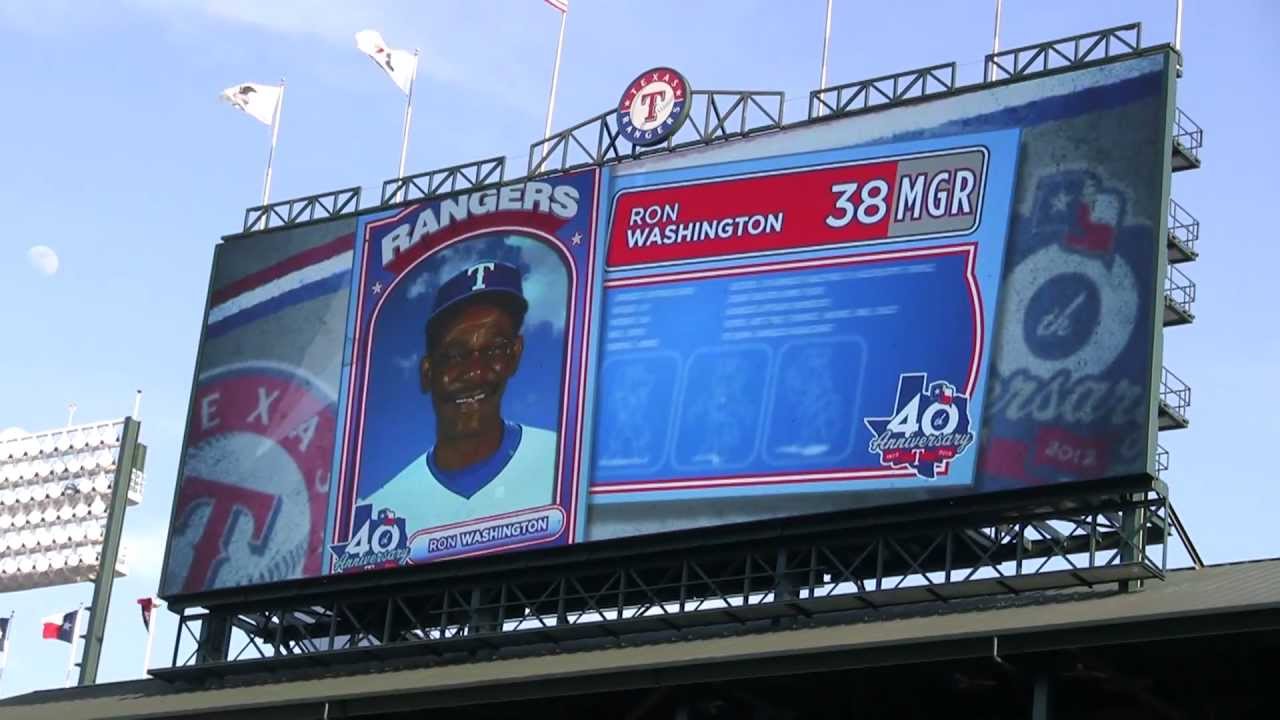 Starting Lineup -Texas Rangers - YouTube