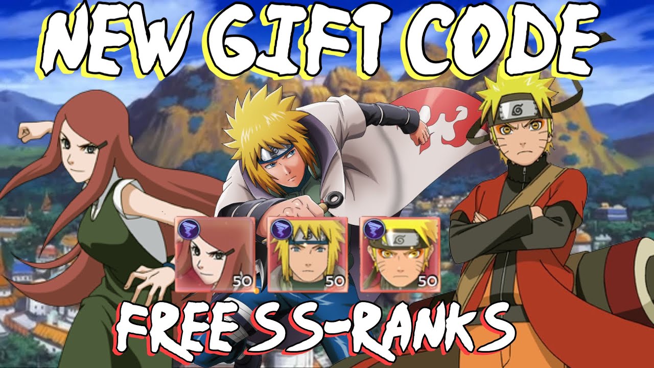 NEW GIFT CODE 3 FREE SS-RANKS NARUTO SAGE + MINATO + KUSHINA IN Chaos ...