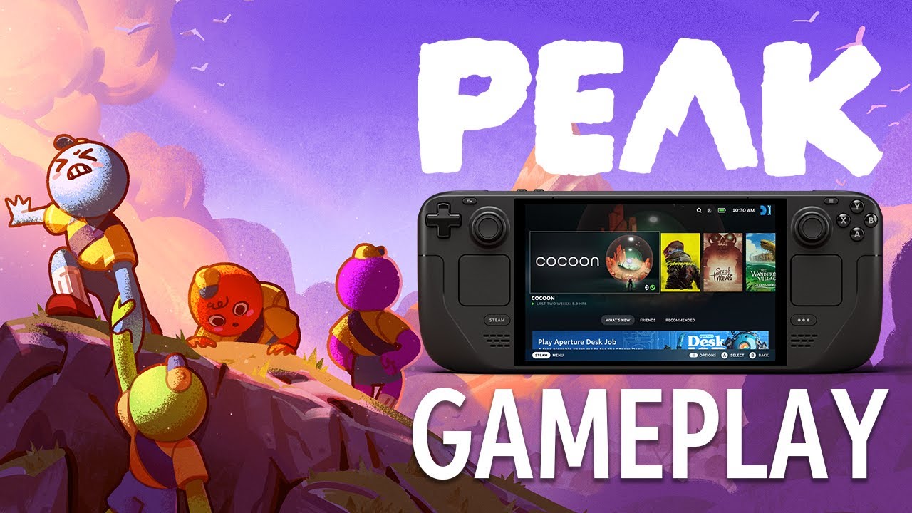 PEAK | Steam Deck Gameplay - YouTube