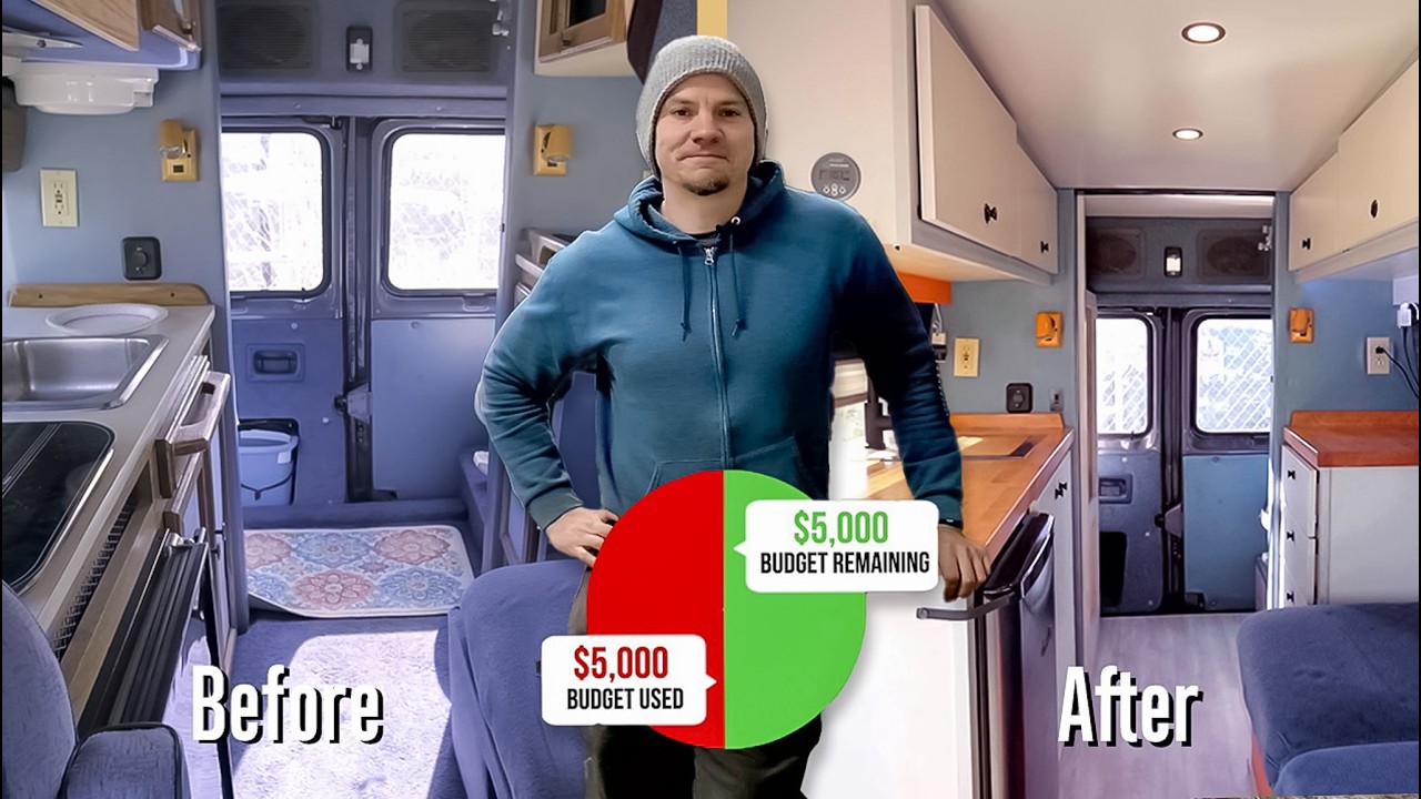 $10k DIY Van Build - How We Built It On Budget - YouTube