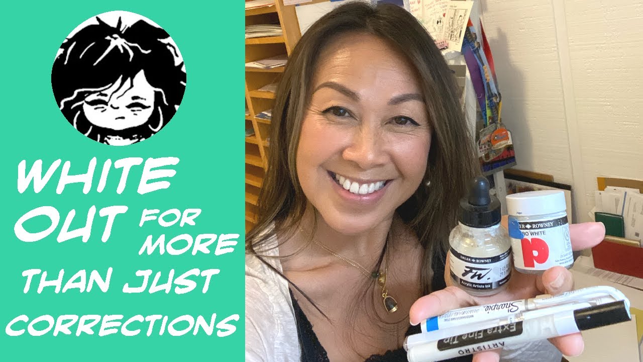 White out, for more than just corrections - YouTube