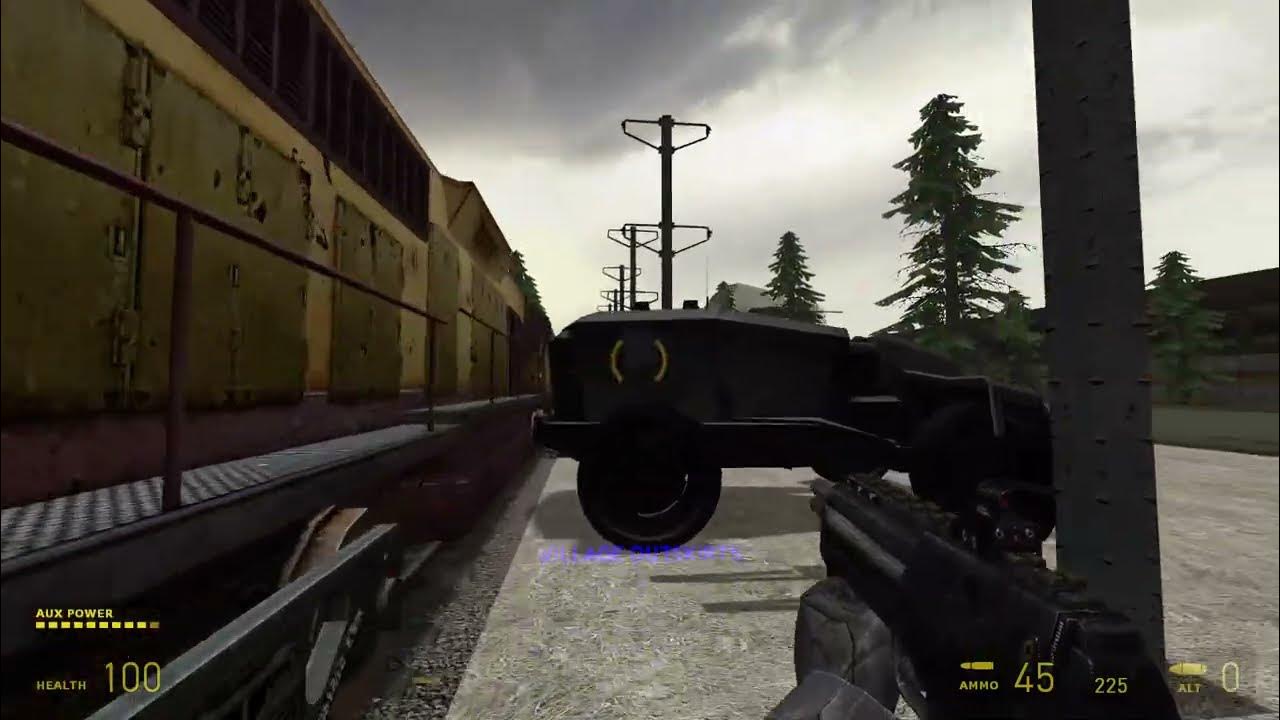 HL2 custom map FOREST NEAR VILLAGE - YouTube