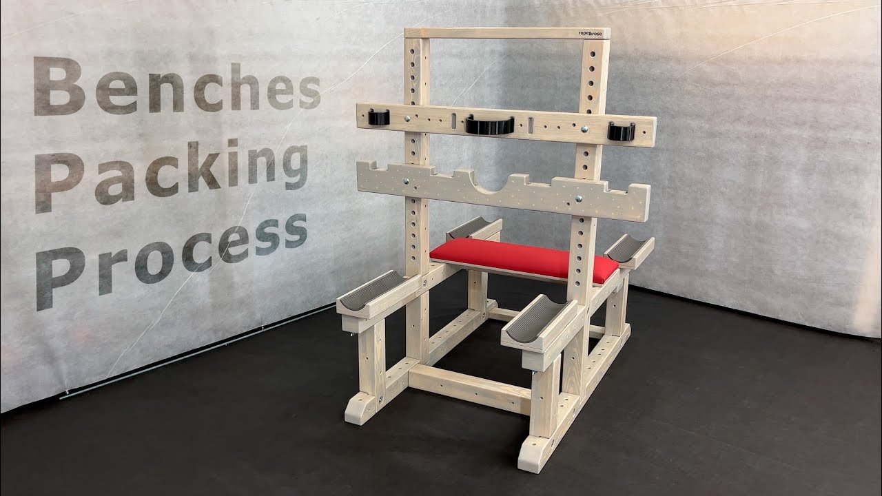 Benches Packing Process: Ensuring Safe Delivery - YouTube