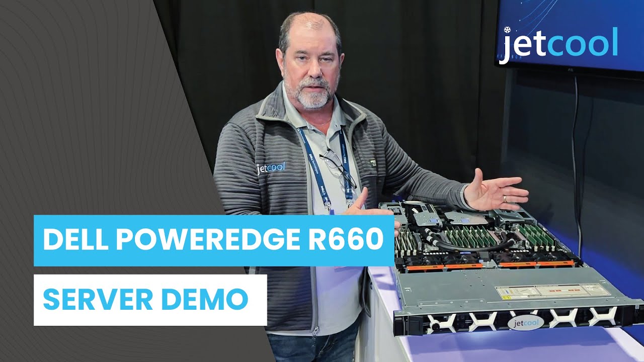 Dell PowerEdge R660 Liquid Cooling Server Demo: Facility-Level Liquid ...