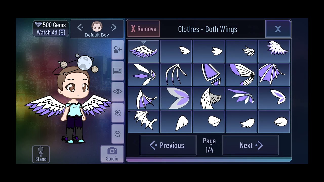 Gacha Club - Moon Outfit Idea - YouTube